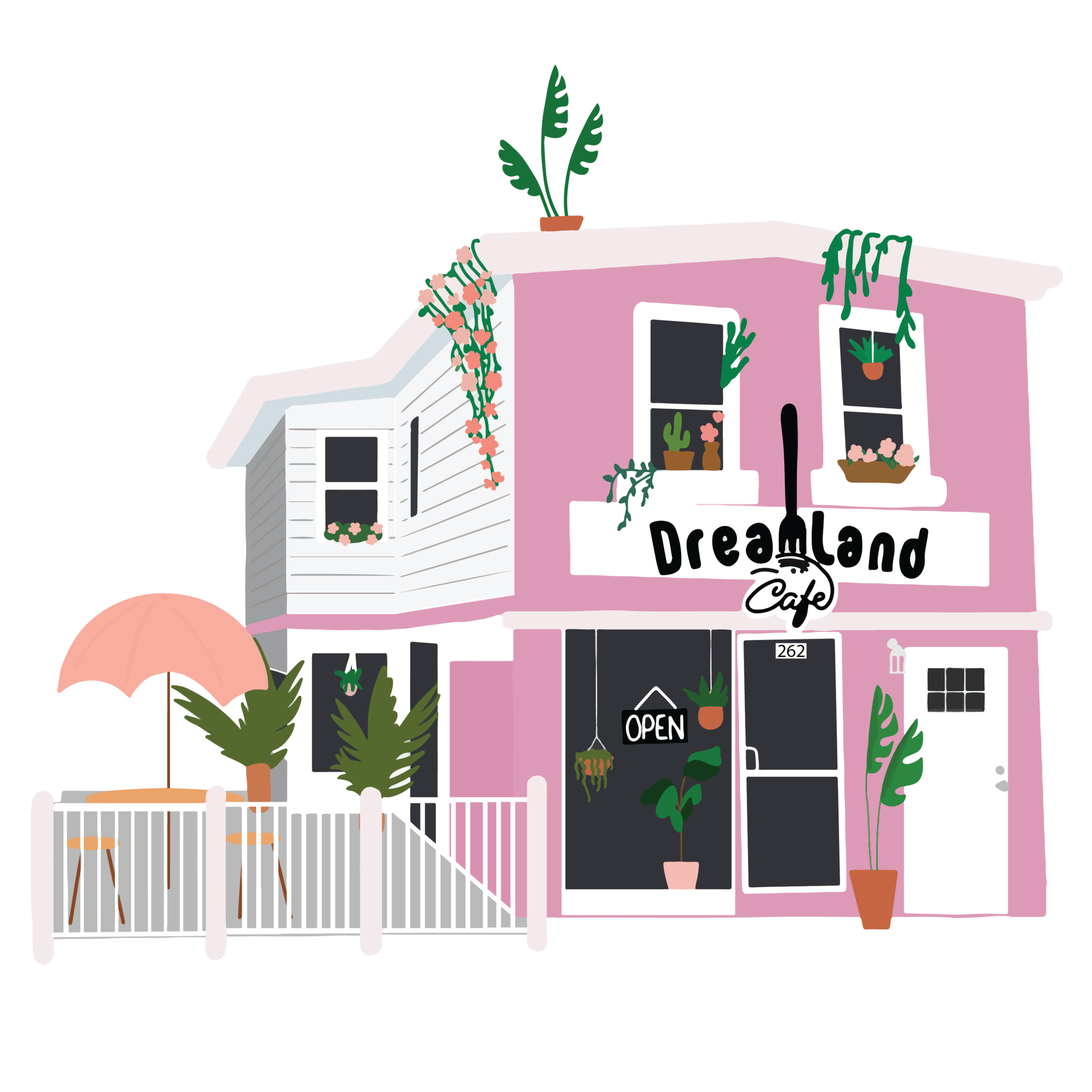 DreamLand Cafe logo
